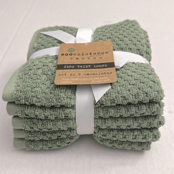 Ecoexistence Bamboo | Bath | 5pc Ecoexistence Bamboo Zero Twist Loops ...